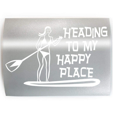 HAPPY PLACE PADDLE Girl Boarder Boarding - PICK COLOR & SIZE - Board ...