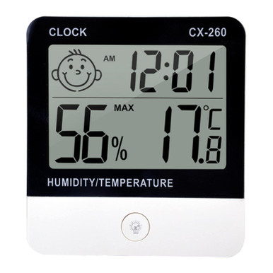 Digital Humidity Meter,Greenhouse Outdoor Wall Thermometer, Hanging ...
