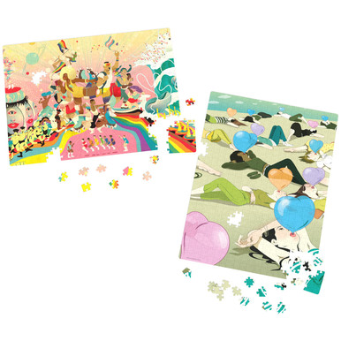 Spin Master Puzzles, 2 500-Piece Puzzle Bundle Spotlight Series Artist ...