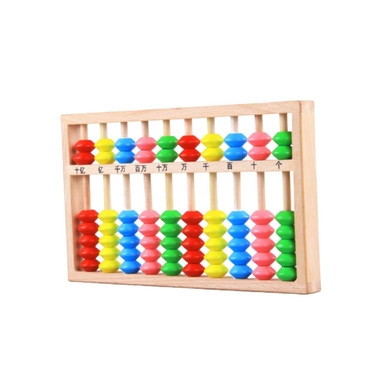 ORFOFE Wooden Arithmetic Abacus Tools Arithmetic Abacus Toy Calculating ...