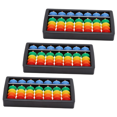 Abaodam 3pcs 7 Gears Abacus Abacus Mental Arithmetic Tool Kids Tools ...