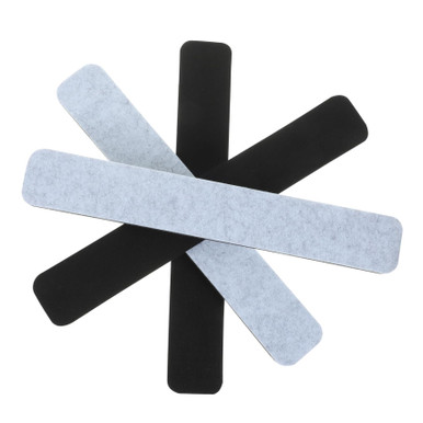 Ciieeo 4pcs Felt Bulletin Board Notes Pinboard Strip Notice Board ...