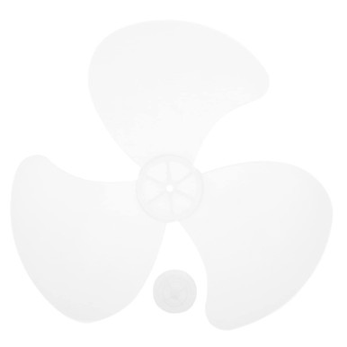 LIFKOME 16 Electric Fan Blade Plastic Round Fan Blades Pedestal Fan ...