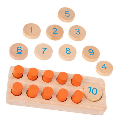 ERINGOGO 1 Set Counting Toy Toys Toddler Activity Center Preschool ...