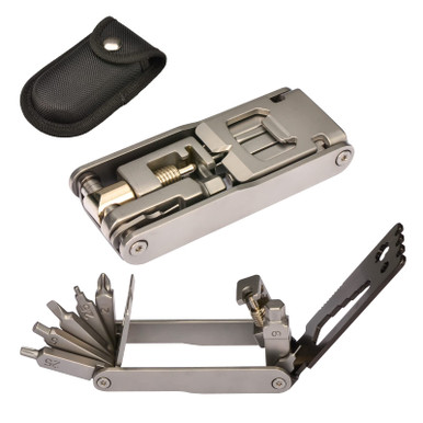 HOMEE Bike Multi-Tool, 17 in 1 Function Road Bike Tool Kit with Chain ...