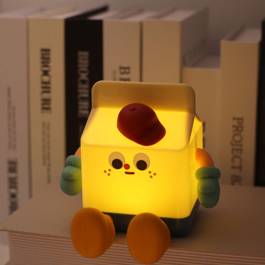 ITOWNKN Cute Night Light for Kids,Kawaii Milk Box Lamp,Aesthetic Room ...
