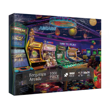 Abandoned Arcade Room Jigsaw Puzzles, Horror Puzzles for Adults 1000 ...
