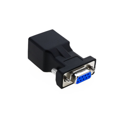RJ45 To RS232,COOSO DB9 9-Pin Serial Port Female To RJ45 Female Cat5e/6 ...