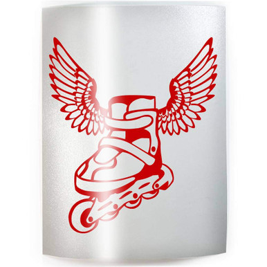 WINGS ROLLER BLADE Inline Skating Skater - PICK COLOR & SIZE - Vinyl ...