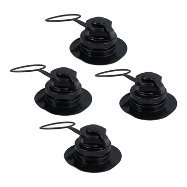 SUPVOX 4 Pcs Bowl Type Spiral Air Nozzle Boat Kayak Air Valves for ...