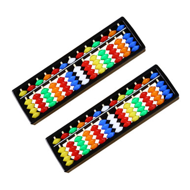 ifundom 2pcs Children's Abacus Abacus Counting Number Frame Chinese ...