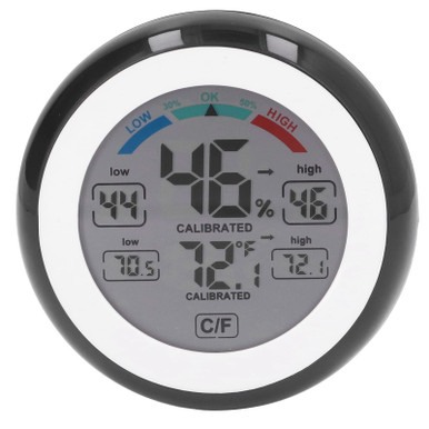 Indoor Digital Thermometer Hygrometer Accurate Room Temperature Gauge ...