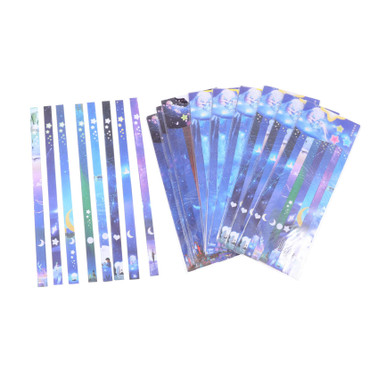 Lurrose 1244Pcs Paper craft paper pentagram paper DIY Pentagram Strips ...