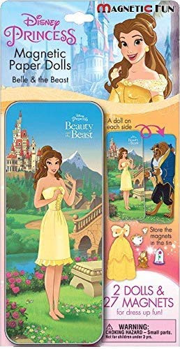 Lee Publishings Disney Princess Belle Magnetic Paper Dolls Activity for ...