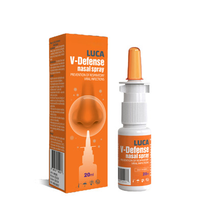 LUCA V-Defense Nasal Spray, Protection from Airborne Viruses and Allegy ...