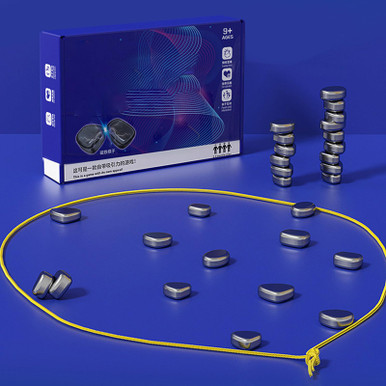 Magnetic Chess Game Set, Magnetic Chess Board Game with Magnetic Stones ...