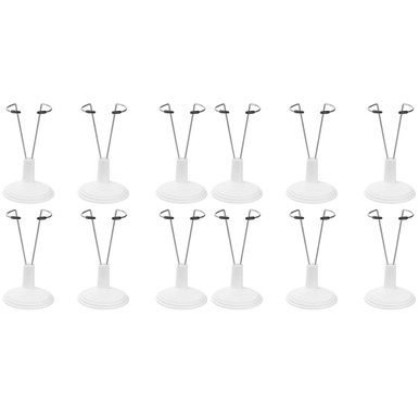 Toyvian 12 Pcs Doll Stands doll display stand teddy stand doll holder ...