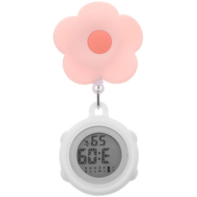 Hemobllo Pocket Watch Digital Watch - Retractable Watch Clip On Pocket ...