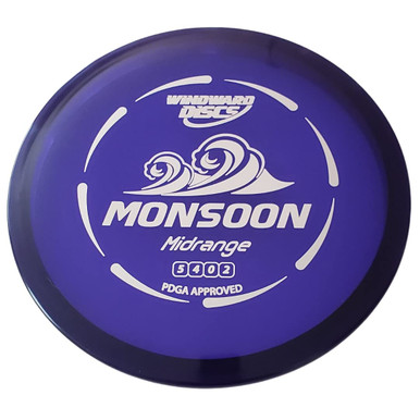 Windward Discs Monsoon Mid-Range Disc Golf Disc | PDGA Approved Disc ...