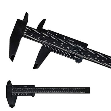 LIANGANAN Electronic 0-80mm/0-150mm 0.5mm Vernier Caliper Double Scale ...
