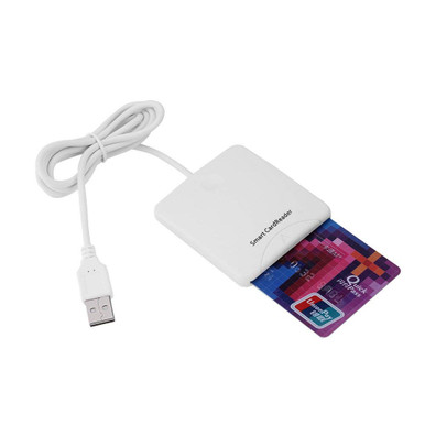 Oumij Credit Card Reader Portable USB Card Reader Full Speed Smart Chip ...