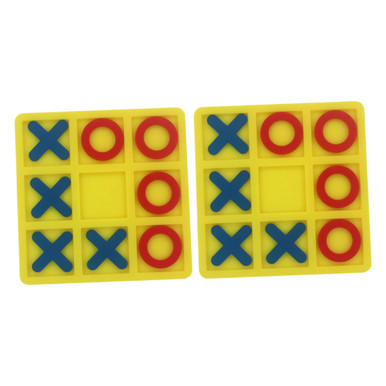 Abaodam 2 Sets Xo Chess Toe Game Chess Game Toy Giant Outdoor Game 6 ...