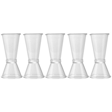 UPKOCH 10 pcs Plastic double-ended measuring cup Ounce measuring jigger ...