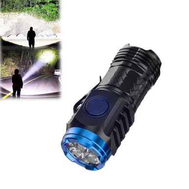 Thumb Sized Flashlight, Three-Eyed Monster Mini Flashlight, Five-Mode ...