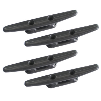 SHENGHUISS 4 Pack Boat Dock Cleats 6 Inch Nylon Boat Cleat,Black Marine ...