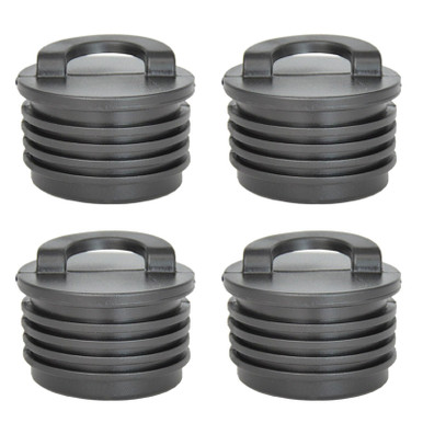 4Pcs Rubber Scuppers Stopper Plug Kayak Drain Plug Water Stopper Boat ...