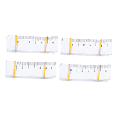 Homoyoyo 100pcs Disposable Measuring Tape Ruler Medical Toddler Rice ...