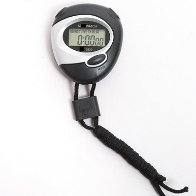 2 Packs of Multifunctional Fashion KK-5853 Electronic Stopwatch Sports ...