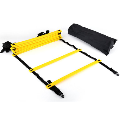 Speed Agility Training Ladder 12 Adjustable Flat Rungs 6m for Football ...