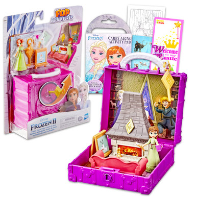 Disney Frozen Pop Adventures Playset for Girls - Bundle with Anna ...