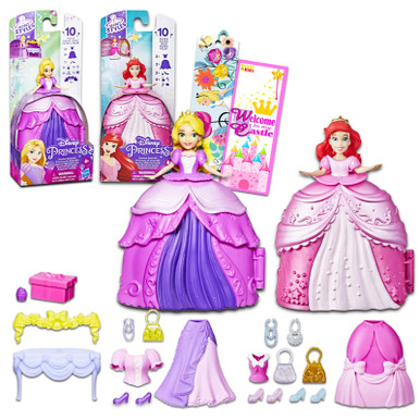 Disney Princess Secret Styles Dolls for Girls - Bundle with 2 Disney ...