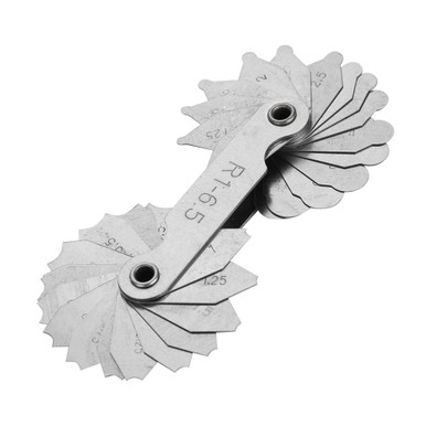 Radius Gauge Stainless Steel Radius Gauge Metric Radius Fillet Gauge ...
