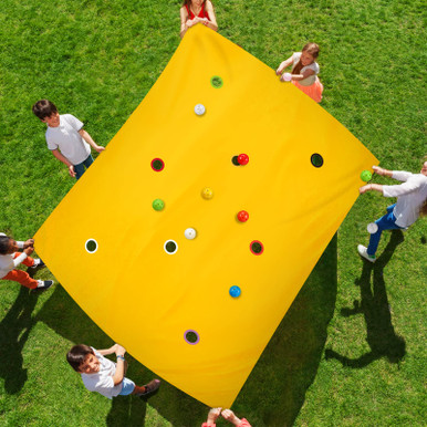 Hole Tarp Team Building Game 98 x 70 Inches Learning Fun Team Building ...