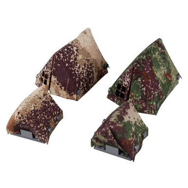 DIY Military Series Scene Building Blocks, WWII Military Tent Bricks ...