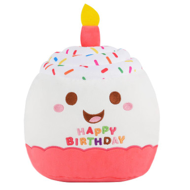 12 inch Birthday Cake Plush, Cute Birthday Cake Plush Toy, Cake Plush ...