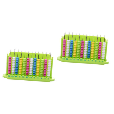 Abaodam 2pcs 12 Abacus Puzzle Toy Kids Educational Toys Preschool ...