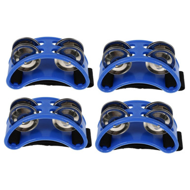 Toyvian 4 Pcs Foot Rattle Kids Music Educational Toy Cajon Foot ...