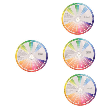 SEWACC 4pcs Gradient Color Wheel Pocket Tools Color Checker Interior ...