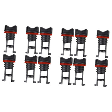 Yardwe 12 Pcs Kayak Rubber Plug Kayak Plugs Canoe Drain Plug Kit ...