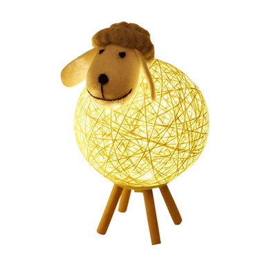 Home Decor Lamb Night Light, LED Cute Light Up Lamb Modern Small Lamp ...