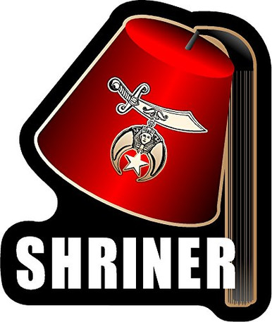 ProSticker 116V (One) Masonic Series Shriner Shriner Freemason Compass ...