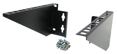 CNAweb 4U 19-Inch Steel Wall or Relay Rack Mountable Simple Vertical ...