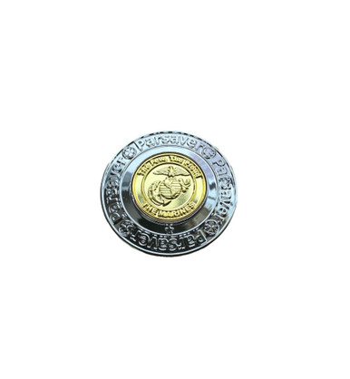 Marine Golf Ball Marker - 2 in 1 Military USMC Ball Marker ...