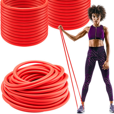 Wesnoy 1 Roll Resistance Tubes Latex Elastic Tubing Exercise Bands ...