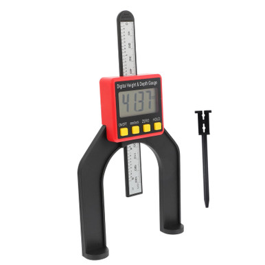 Hohopeti Digital Height Gauge Digital Depth Meter Depth Measuring Gauge ...