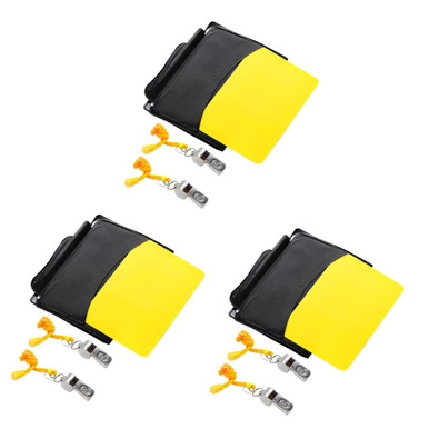 CLISPEED 3pcs Set Umpire Gear Referee Accessories Referee Equipment ...